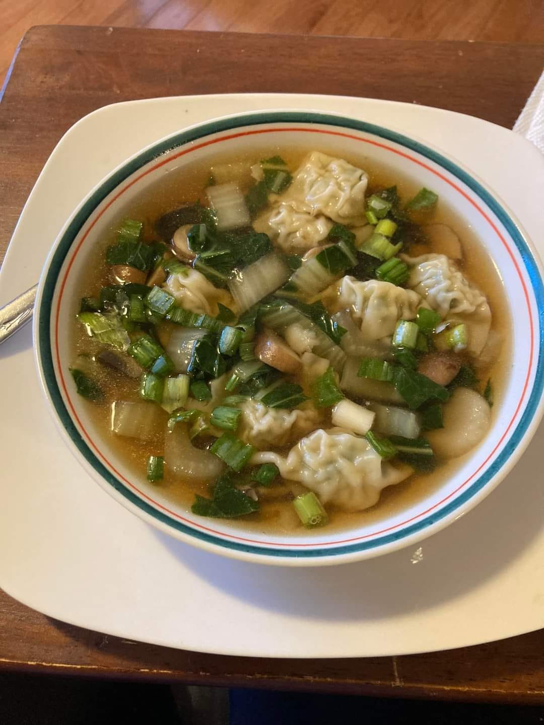Mini Wonton Soup