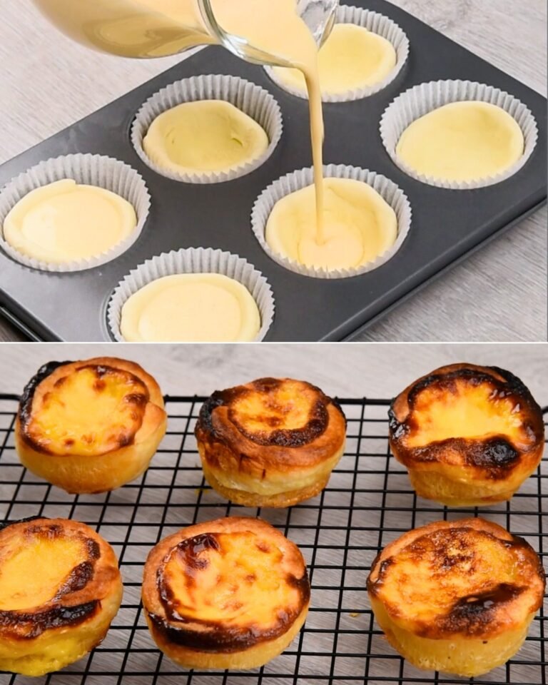 High-Protein Air Fryer Custard Tarts