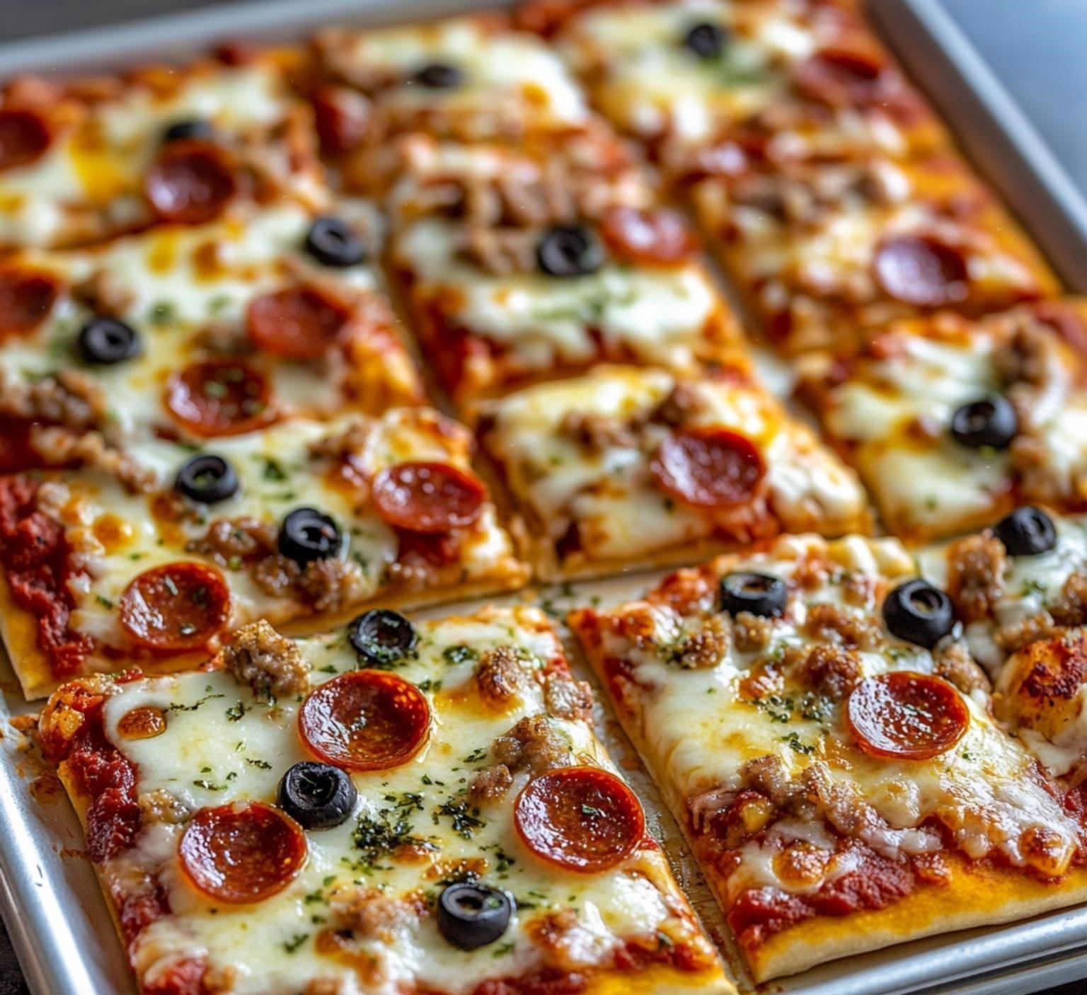 Homemade School Pizza Recipe