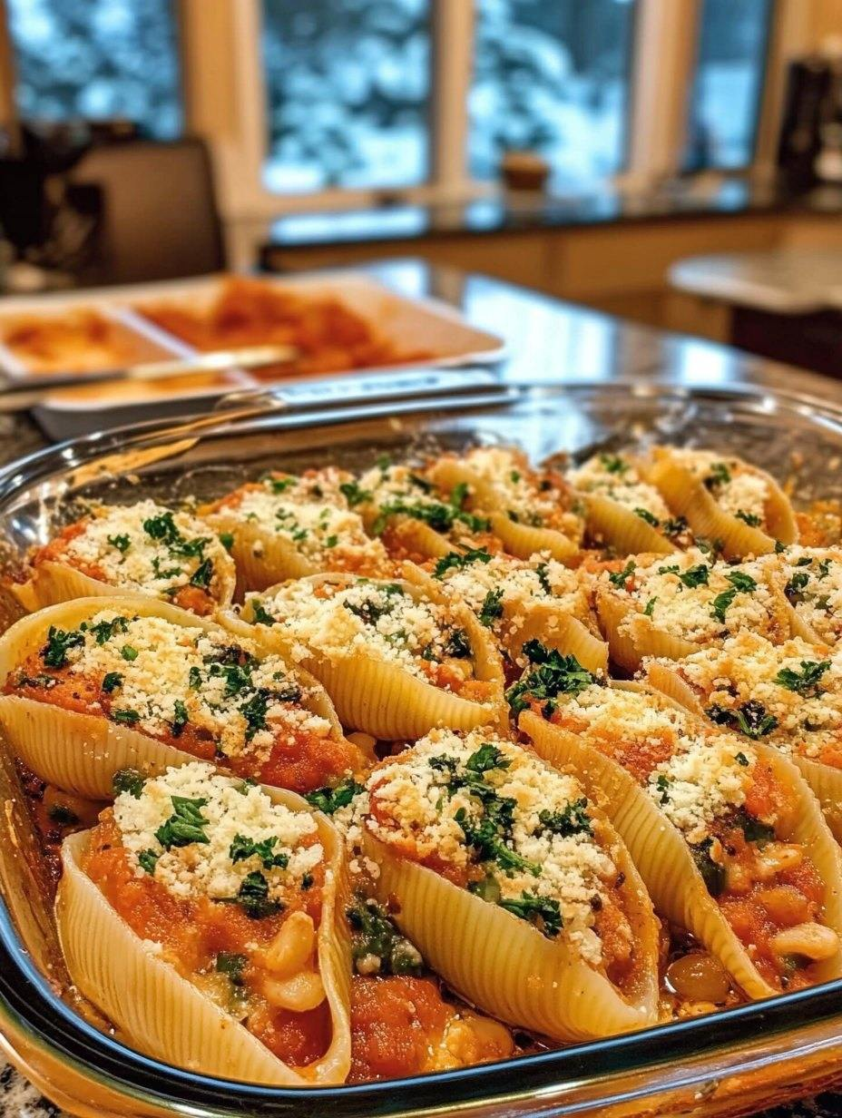 Stuffed Jumbo Shells 😍